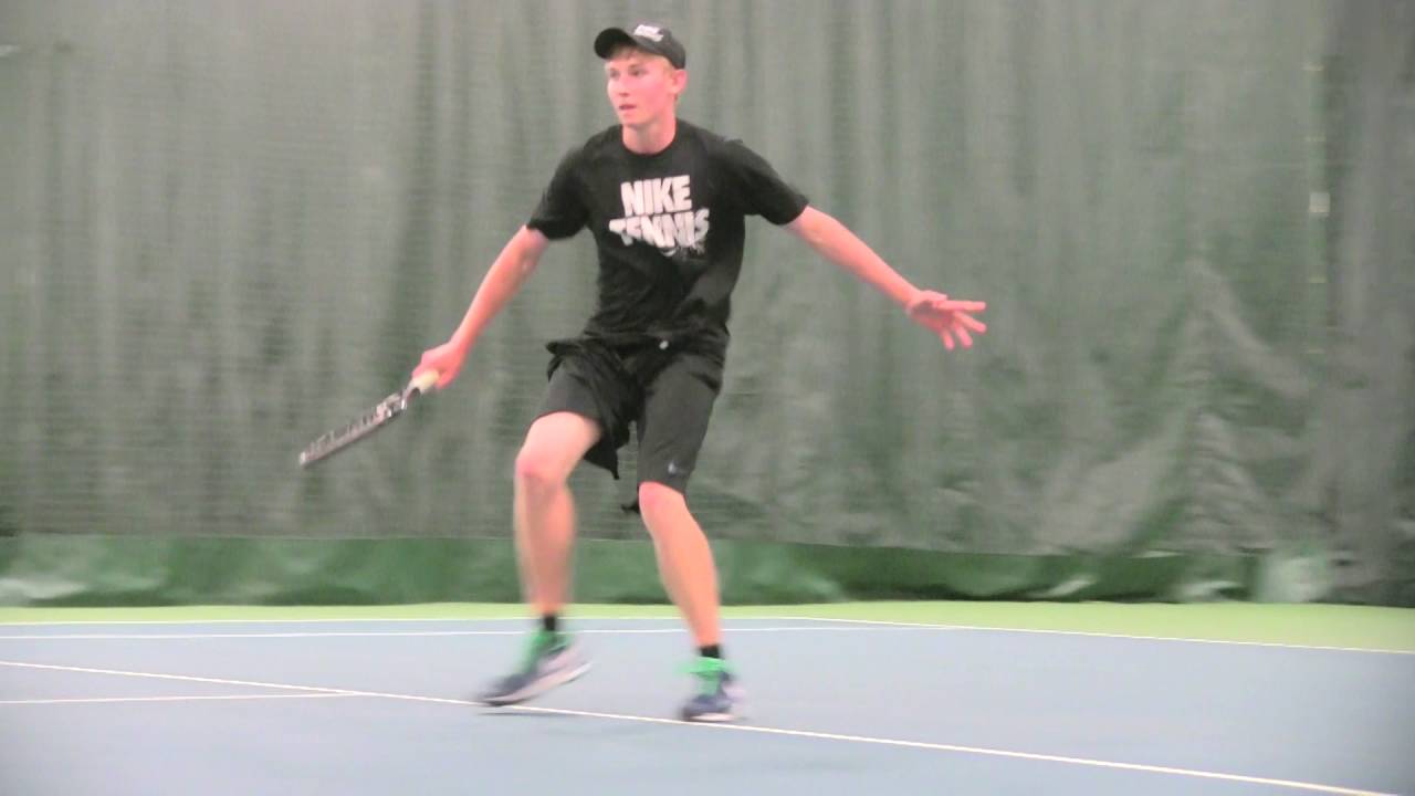 Nick Mathieu on his State Tennis Performance - YouTube
