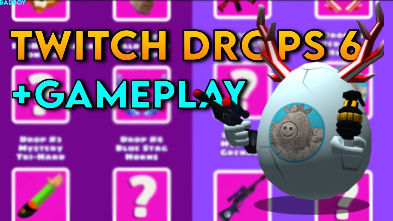 Claiming *TWITCH DROPS 6* Items in Shell Shockers! - YouTube