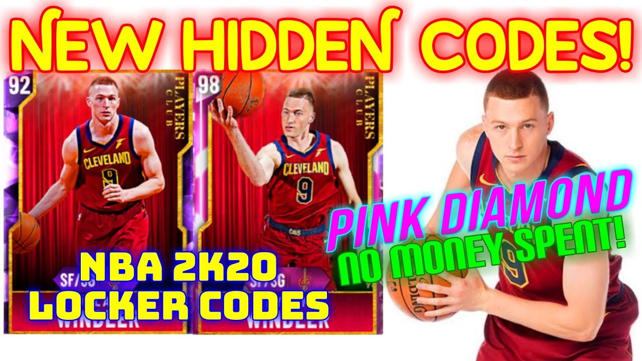 ACTIVE LOCKER CODES 2K PINK DIAMOND DYLAN WINDLER NBA 2K20 Locker Codes ...