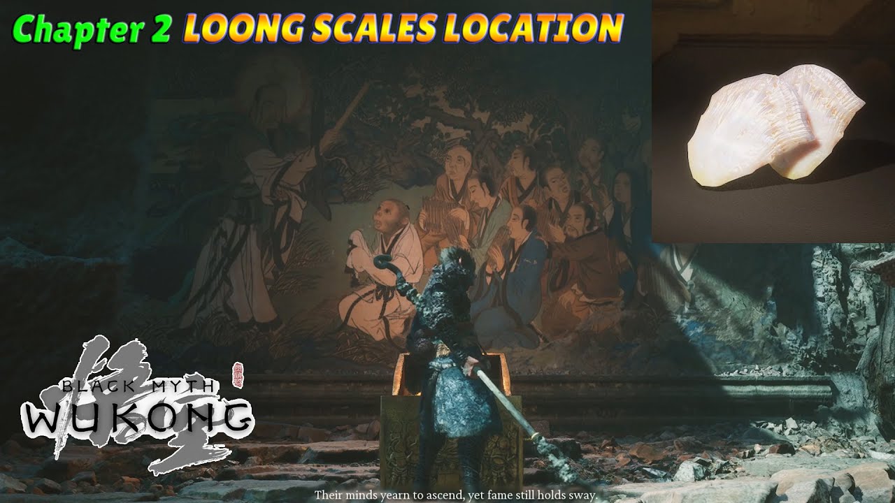 Black Myth Wukong How to Get Loong Scales (Chapter 2 Loong Scales ...