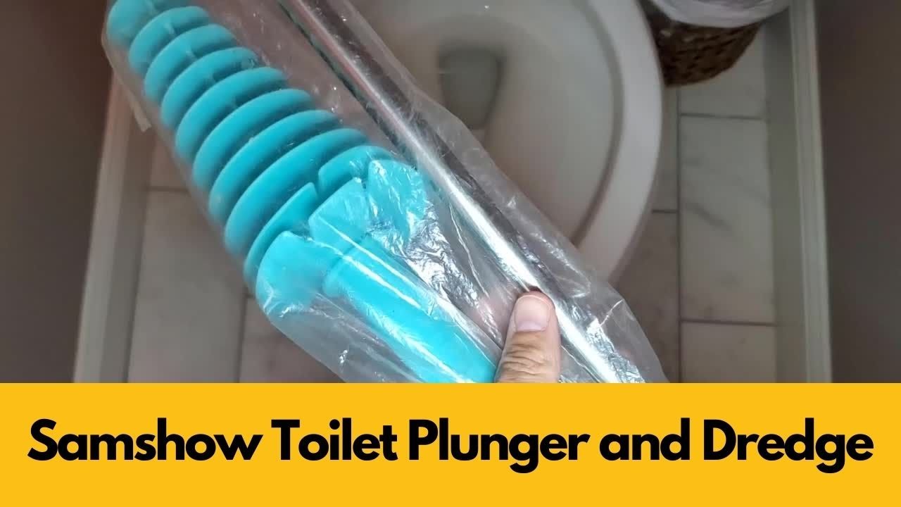 Demo and Review: Samshow Toilet Plunger and Toilet Dredge - YouTube