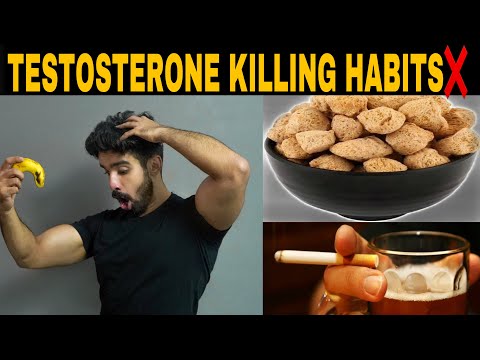 Testosterone Killing Habits *STOP* |How to boost testosterone naturally| best foods for testosterone