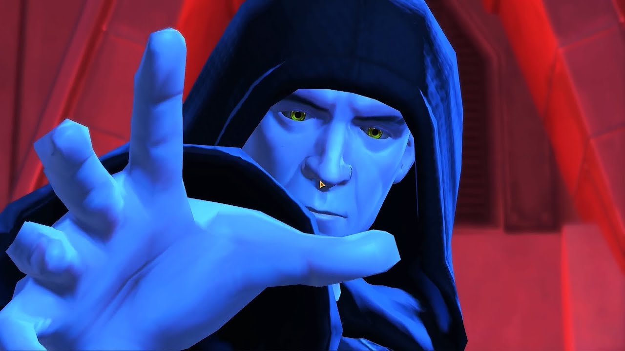Darth Sidious VS Darth Thanaton (SWTOR) - YouTube