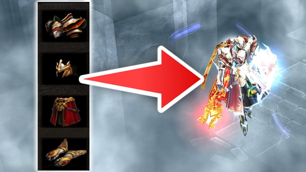 How to make Bloodangel Set & Weapon - MU Online 2025 Webzen - YouTube
