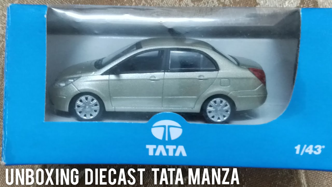 Unboxing Tata Indigo Manza Diecast Scale Model / Official Tata ...