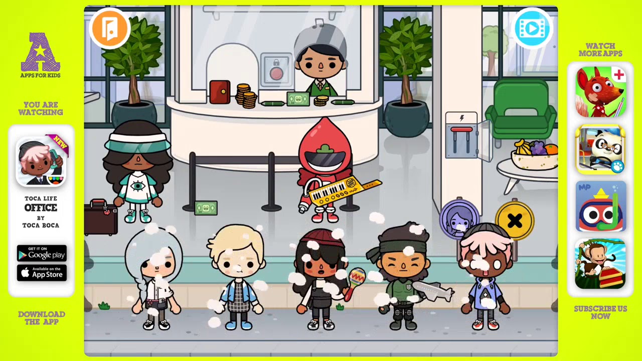 NEW Toca Life: Office: Activity App for Kids - YouTube - YouTube