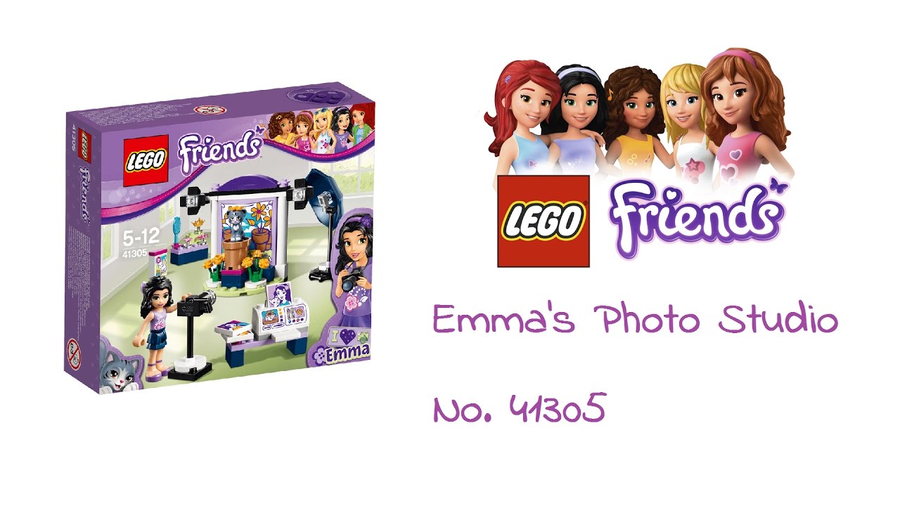 #013 [41305] LEGO Friends - Emma's Photo Studio [2017] - YouTube