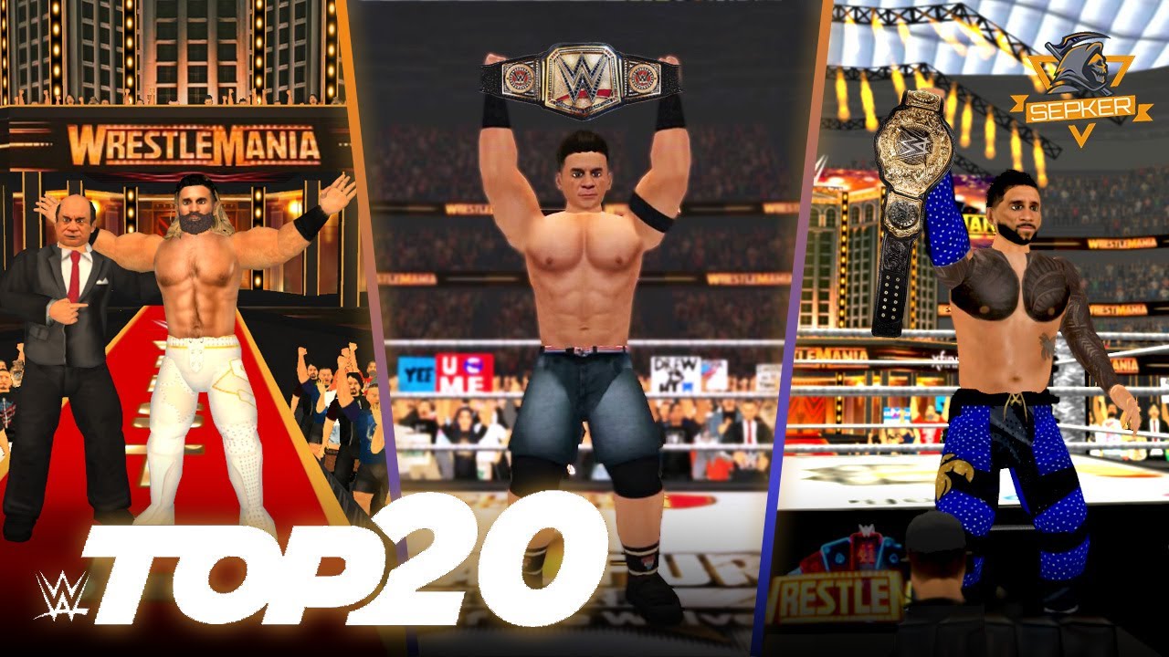 WWE TOP 20 MOMENTS OF WRESTLEMANIA 41 NIGHT 1 & 2 | WR3D 2k25 - YouTube
