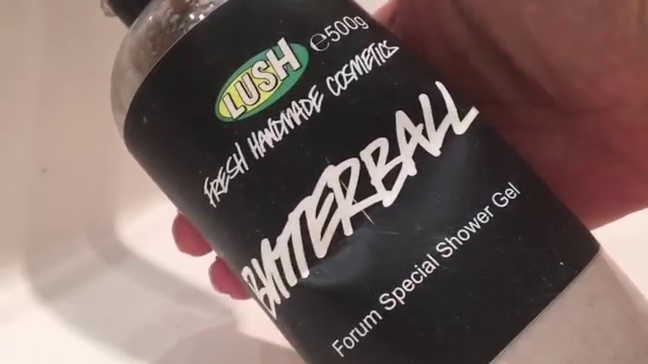 Lush 'Butterball' limited edition/rare shower gel - YouTube