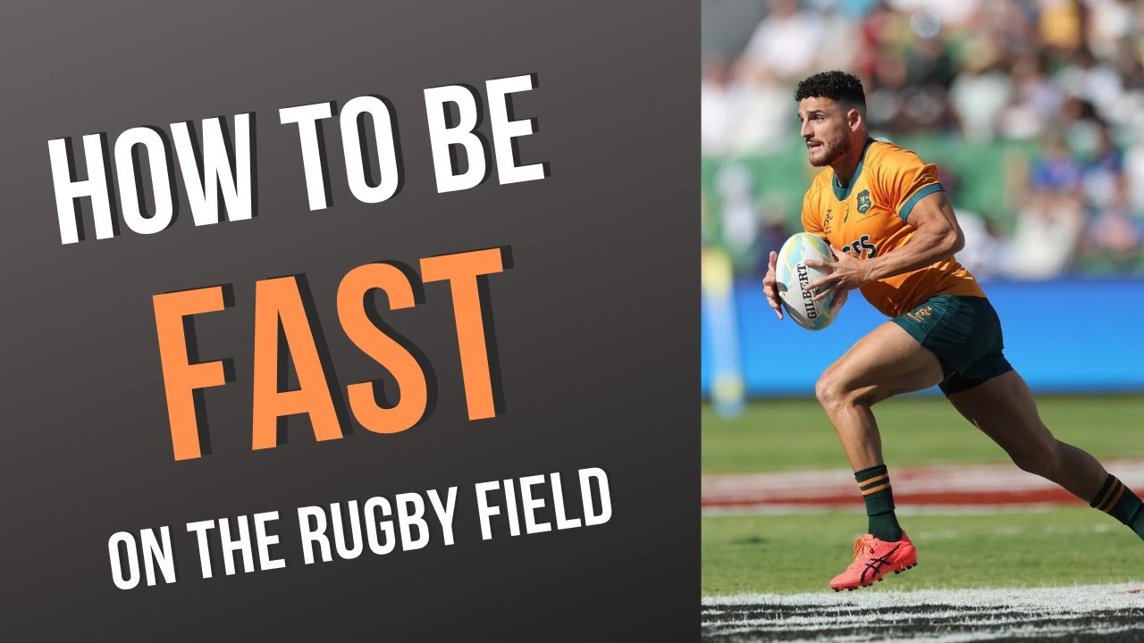 How To Be Fast On The field for rugby, Much more than just straight ...