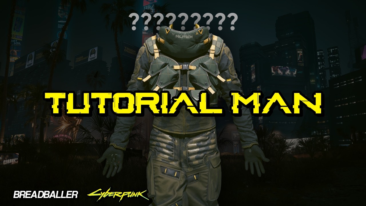 Cyberpunk 2077's Weird Tutorial Man - YouTube