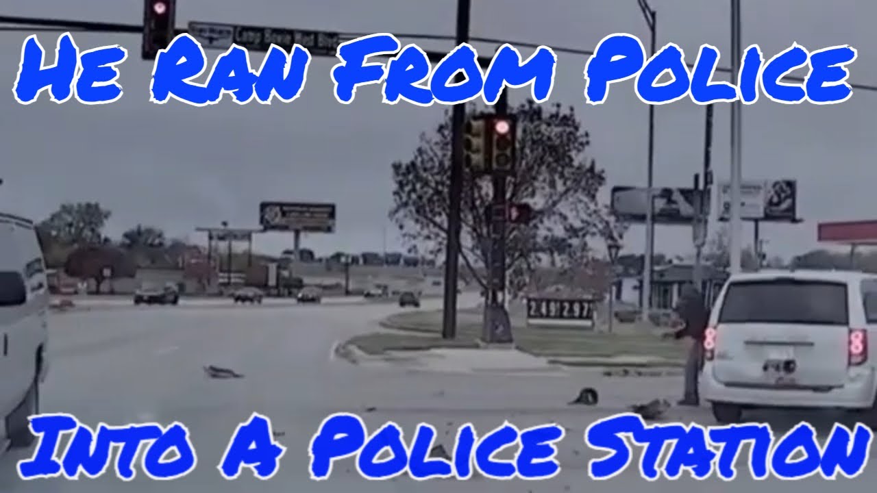 Man Leads Police On High-Speed Chase Then Runs To A Police Station ...