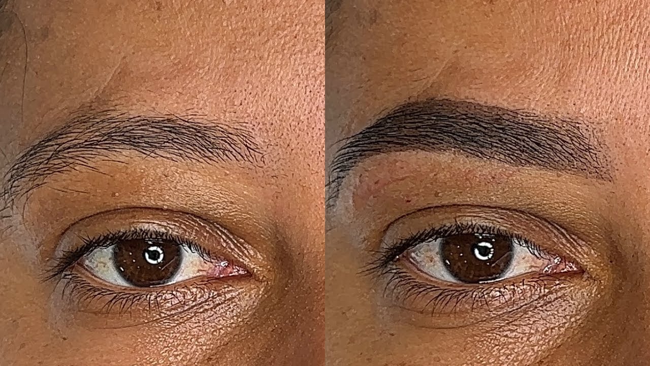 A Fabulous Brow Transformation! - YouTube