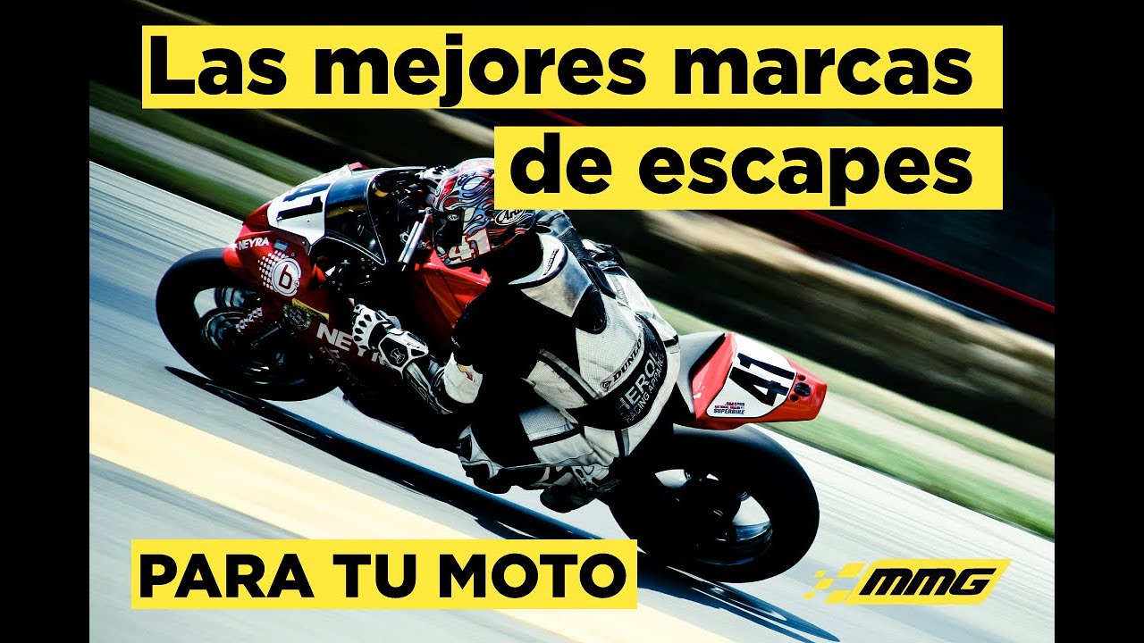 Las mejores marcas de escapes para moto en MMG Racing Store - YouTube