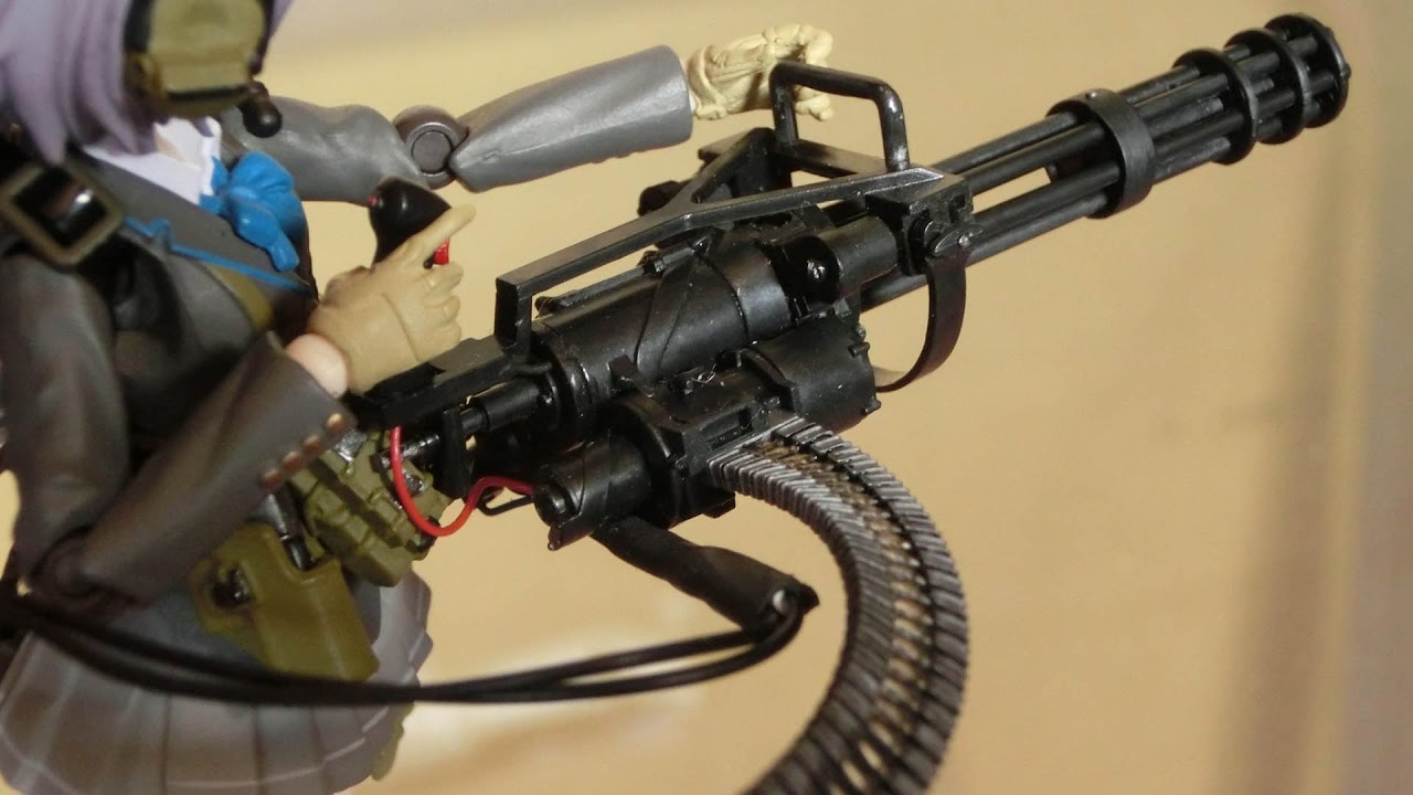 LA022 M134 Minigun Type Plastic Model NEW Tomytec 1/12 Little Armory ...