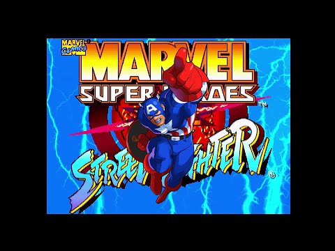 SS GAME【MARVEL SUPER HEROES VS STREET FIGHTER】【CAPTAIN AMERICA】