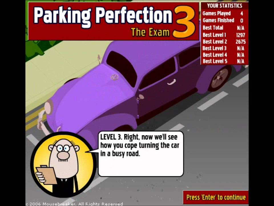 Parking Perfection 3 - YouTube