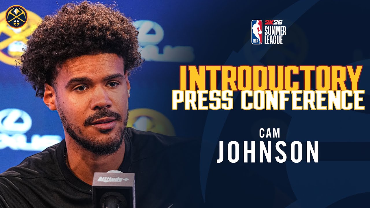 Cam Johnson Nuggets Introductory Press Conference 🎙 - YouTube