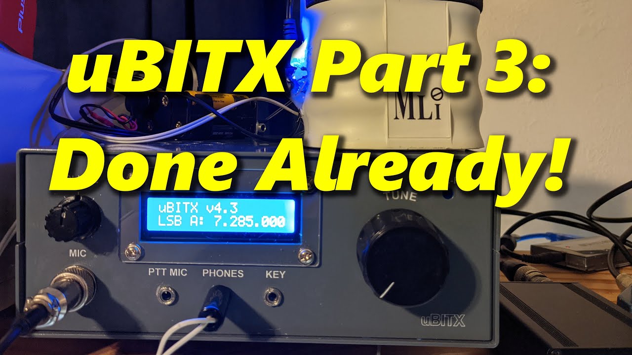 uBITX v4 Part 3: Powered Speaker Build - YouTube