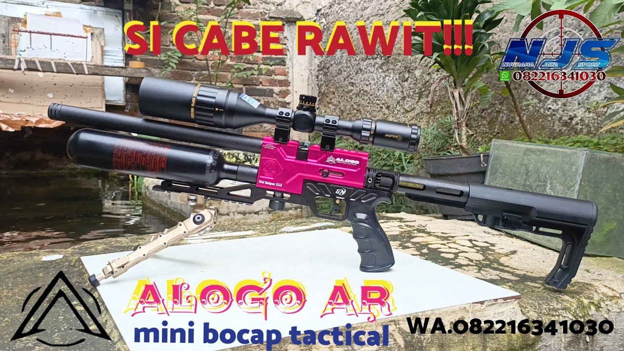 AKURASI TERJAMIN!! SI CABE RAWIT PCP PREDATOR MINI BOCAP TACTICAL ...