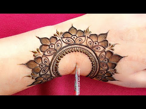 New back hand mehndi design | Easy simple mehndi | Mehandi ka design | Mehndi design | Mehndi