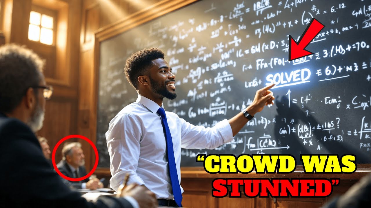Black Math Prodigy Solves Millennium Problem—Stuns Global Science Community! - YouTube