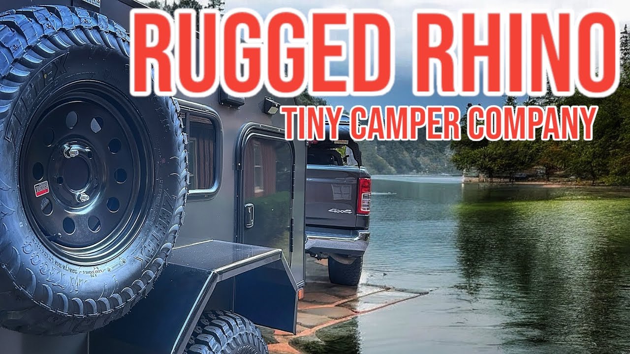 Tiny Camper Company - Rugged Rhino Off Road Camper - YouTube