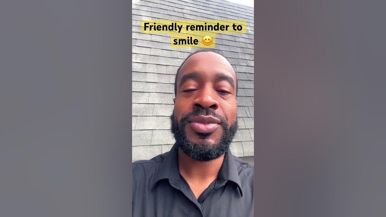 Be a smile maker. Check in on someone you love. #checkin #smile - YouTube