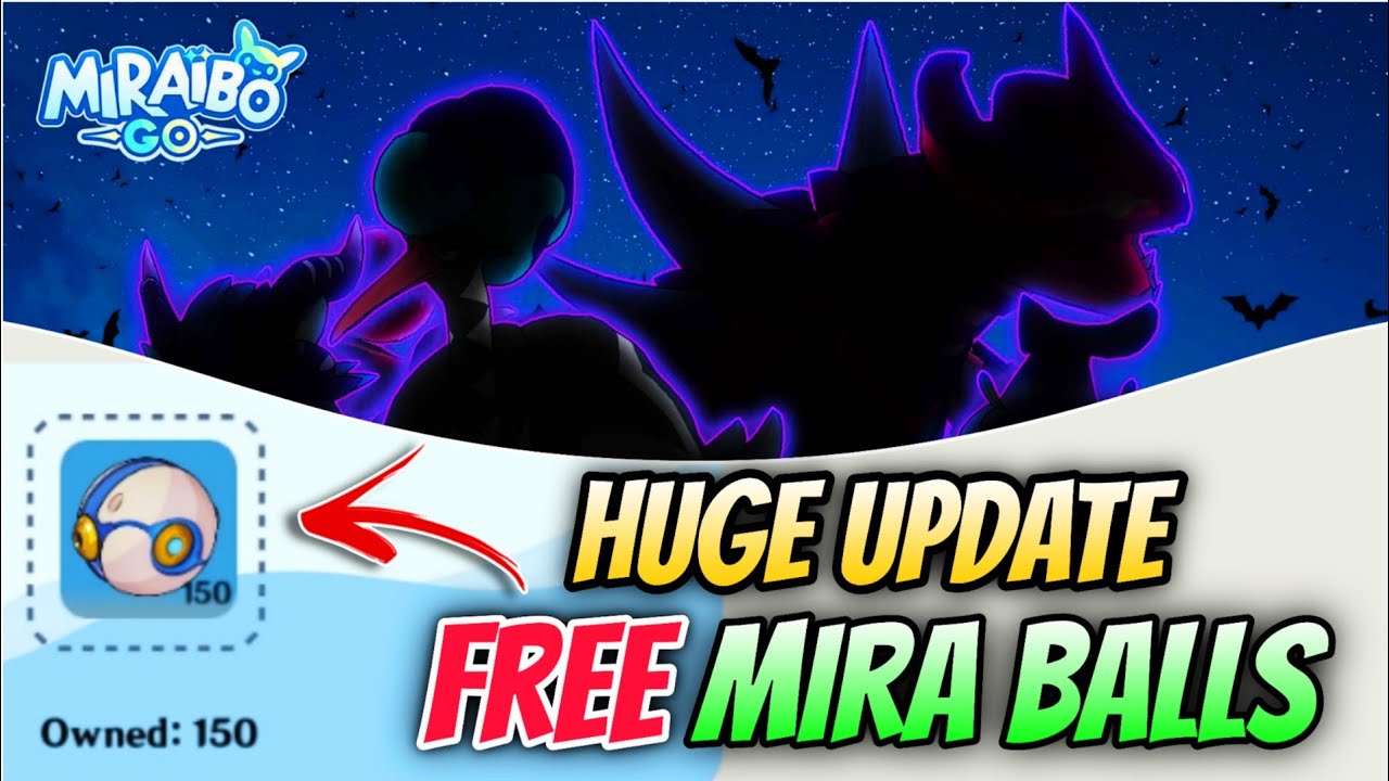 FREE MIRA BALL & NEW UPDATE 😍 | Miraibo Go - YouTube