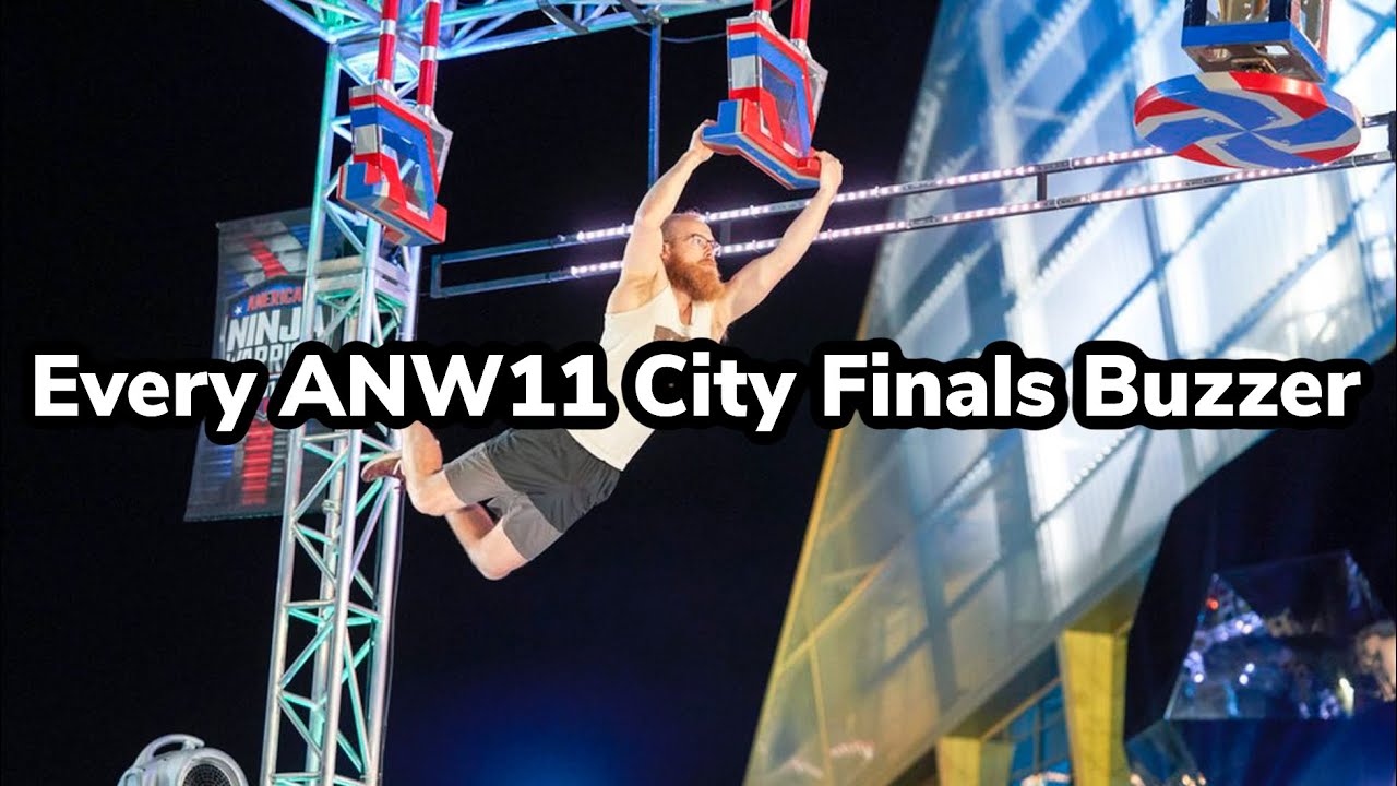 Every City Finals Buzzer of ANW11 | NINJA EMPIRE 👑 - YouTube