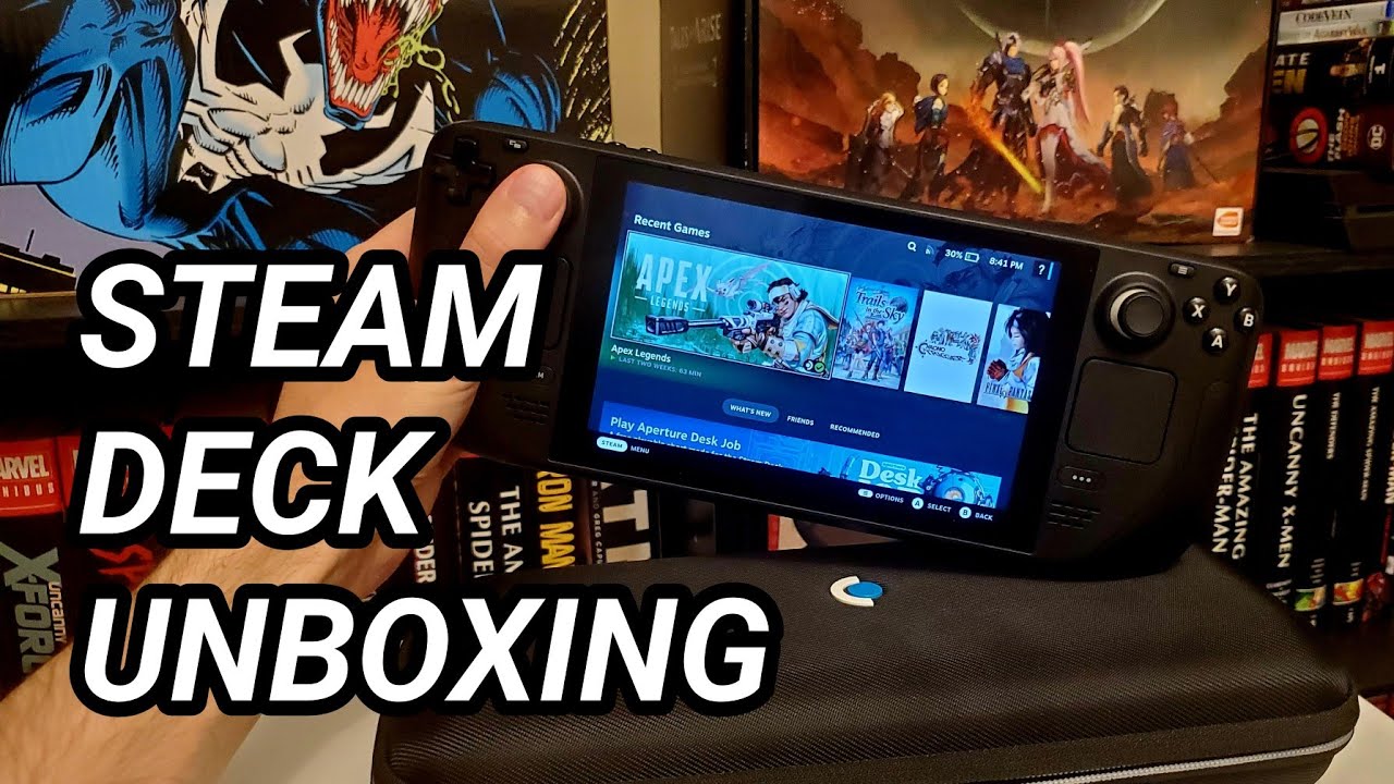 Steam Deck Unboxing - YouTube