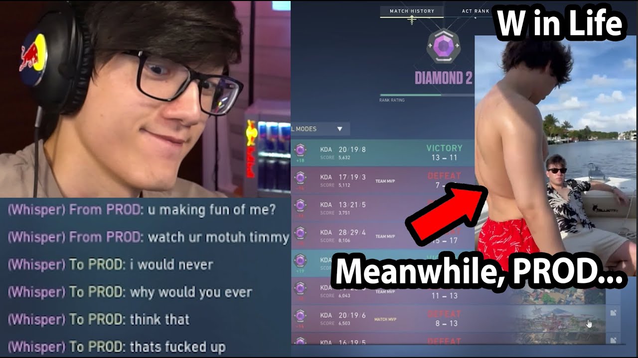 iiTzTimmy Looks at PROD Rank, Meanwhile PROD... - YouTube