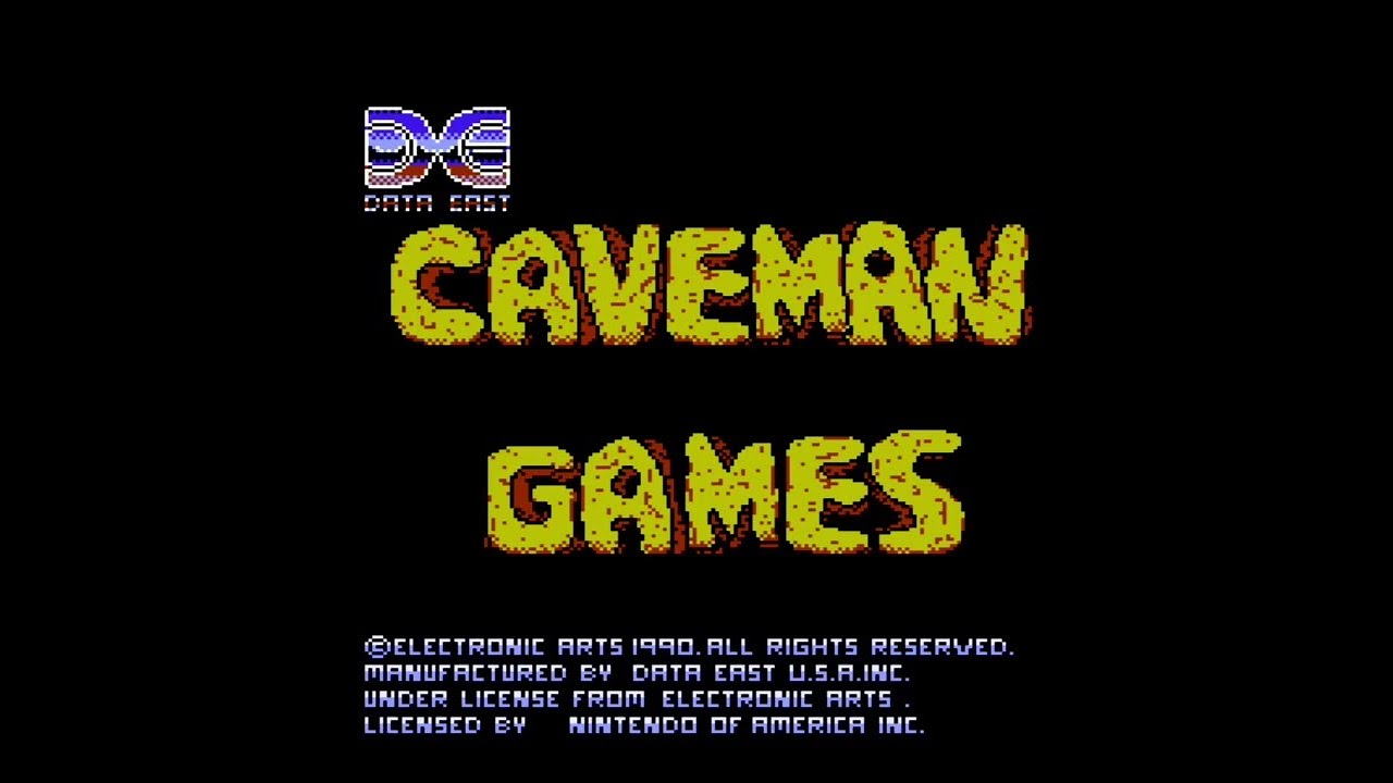 Caveman Games - Take On The NES Library #181 - YouTube