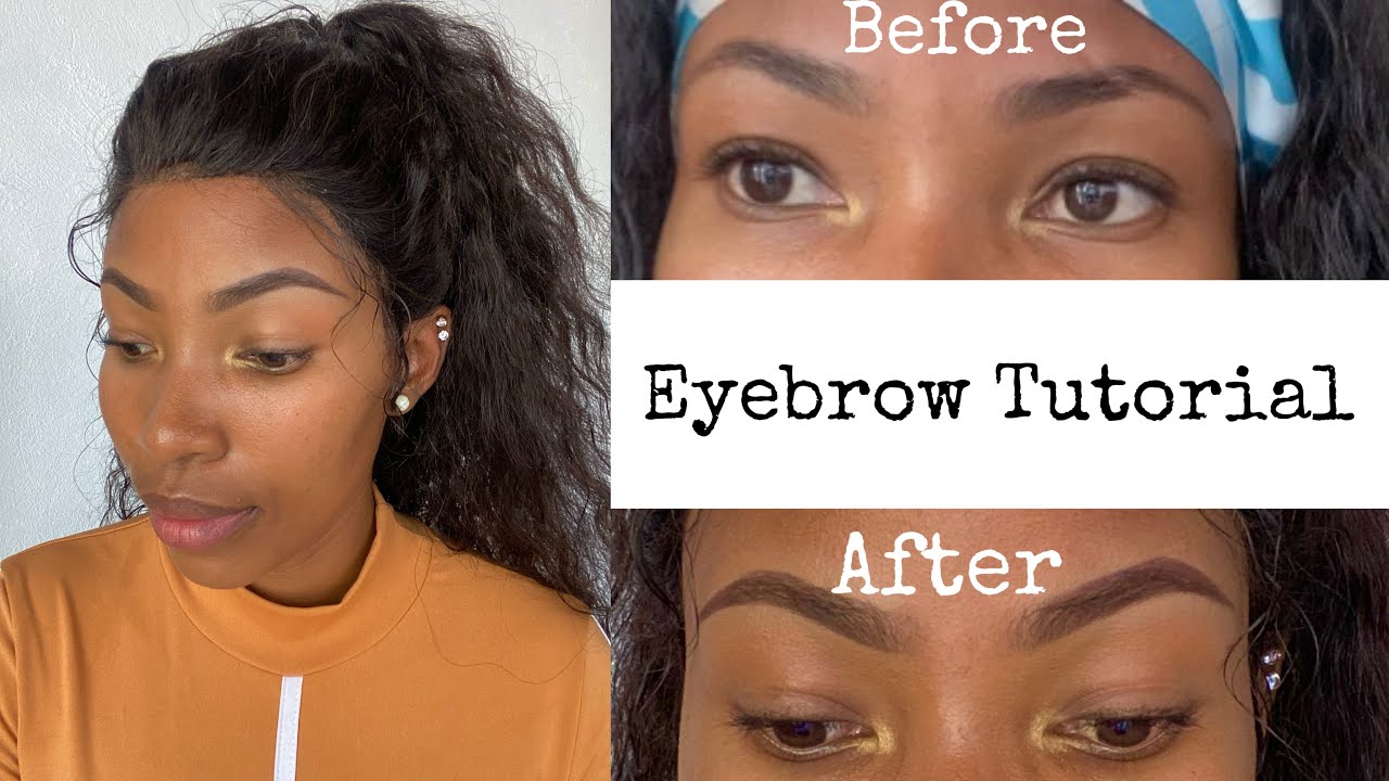 How I get my eyebrows looking so flawless || South African YouTuber ...
