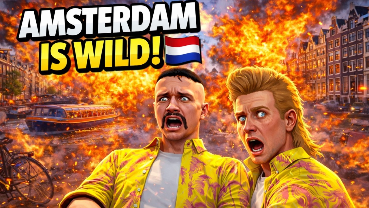 I Joined an AMSTERDAM GTA RP Server… TOTAL Madness 🇳🇱 - YouTube