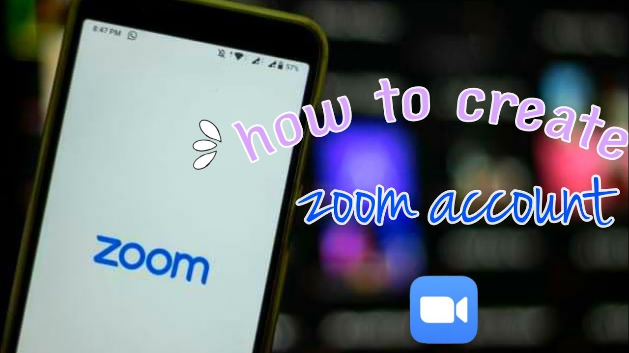 How to create zoom account in 2021 - YouTube