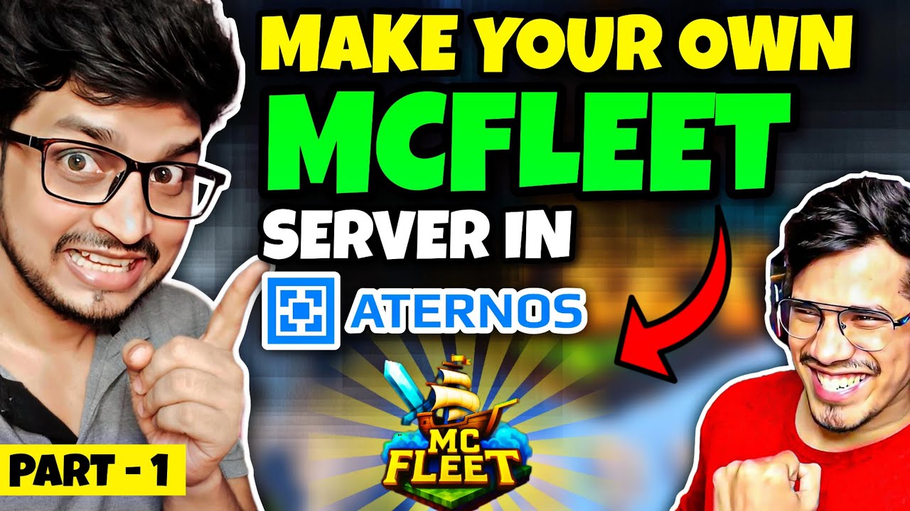 How To Make a Minecraft Server Like McFleet in Aternos | Make Server ...