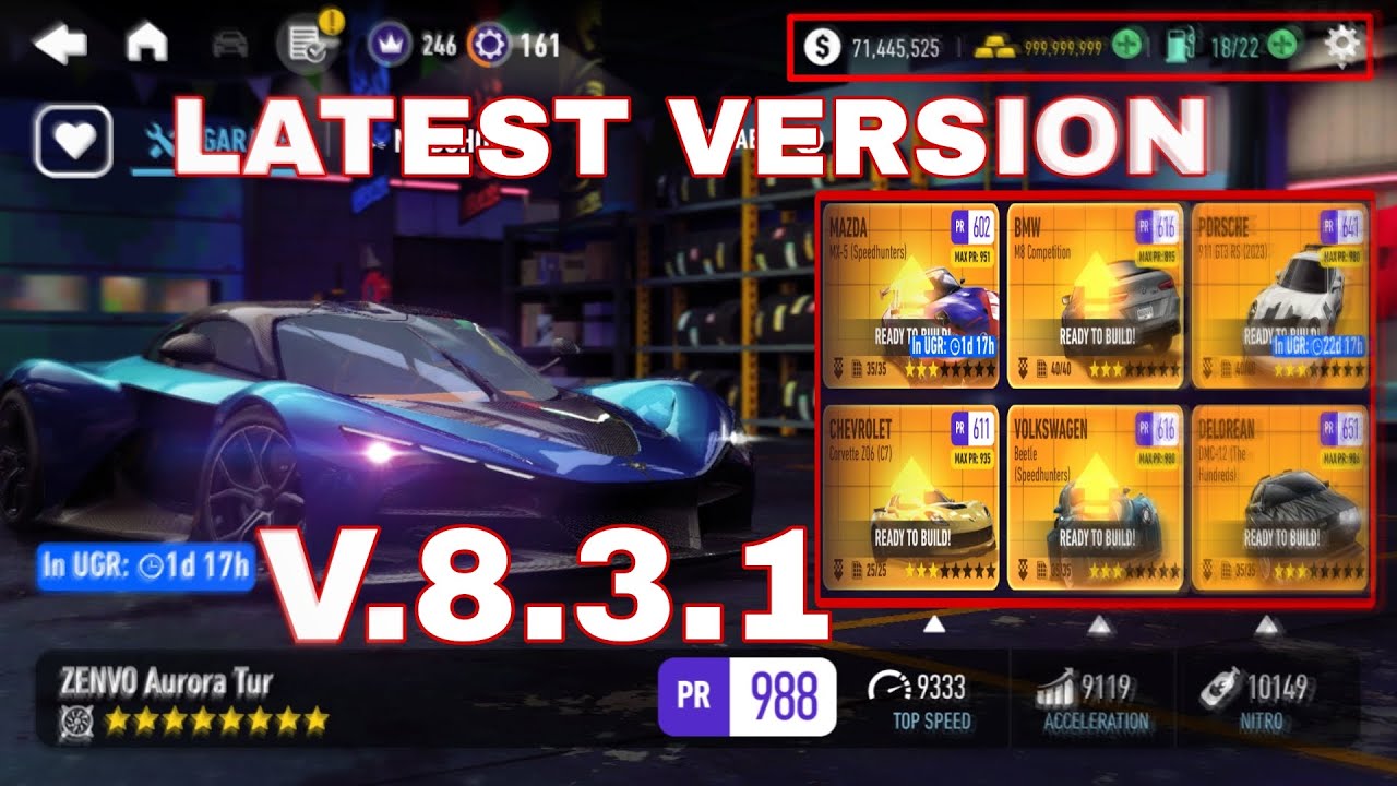 NEED FOR SPEED NO LIMITS MOD APK V.8.3.1 ANDROID NO ROOT 2025 - YouTube