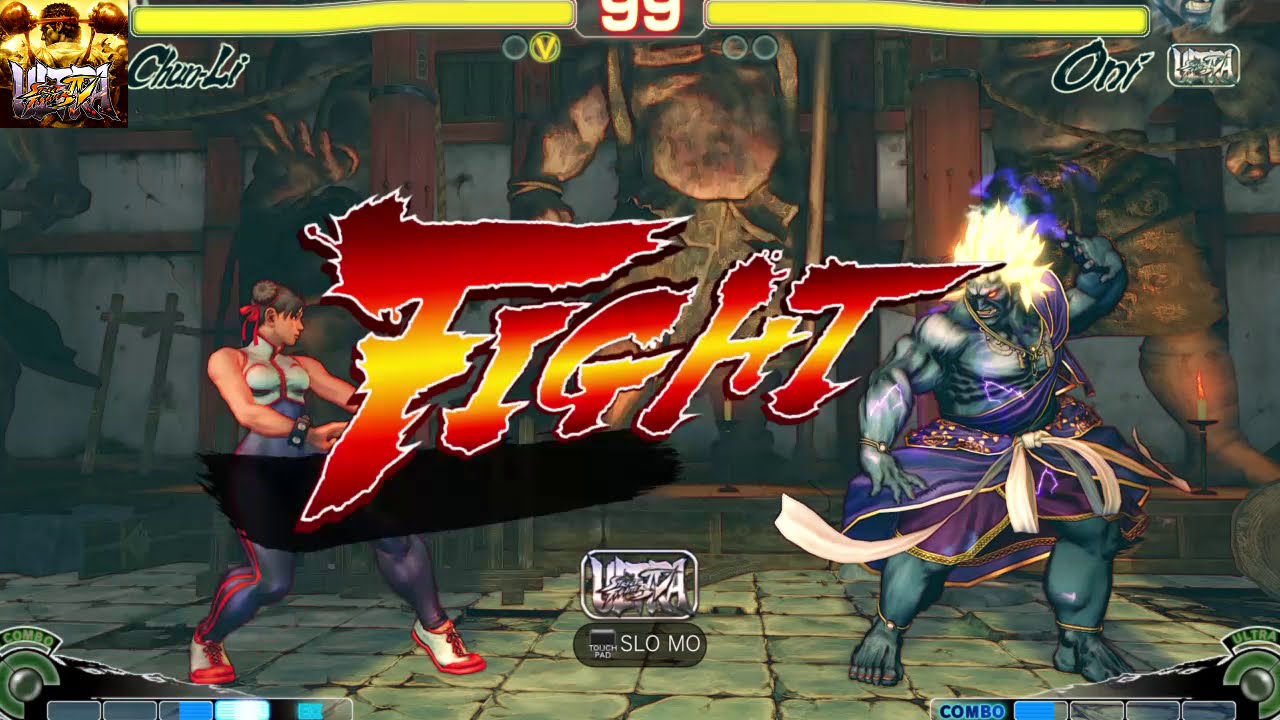 Ultra Street Fighter 4 Playthrough Chun Li VS Oni - YouTube