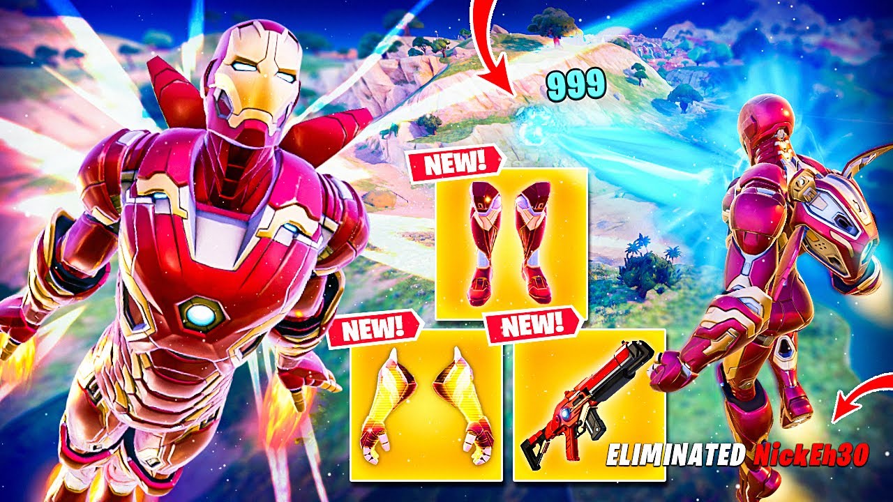 I Became Iron Man in Fortnite! - YouTube