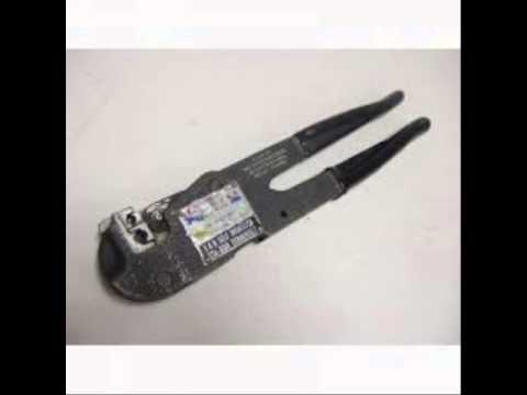 THOMAS and BETTS WT145A CRIMP TOOL - YouTube