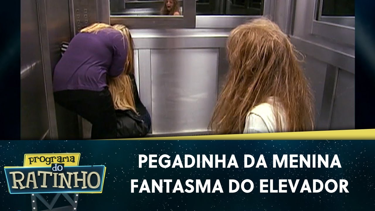 TBT SBT: Pegadinha da menina fantasma do elevador | Programa do Ratinho (13/06/24) - YouTube