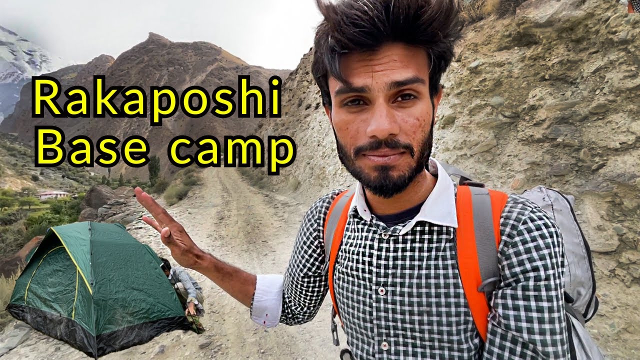 Alone Camping at Rakaposhi Basecamp | Travel Challenge | @Khanze101 ...