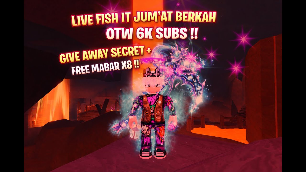 FISH IT LIVE FREE MABAR X8 + CHILL YAPPING [ Fish It - Roblox ] - YouTube