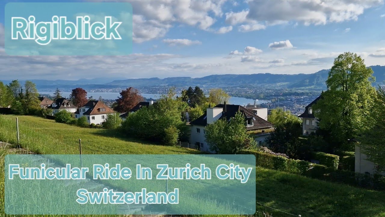 தமிழில் Driverless Funicular Ride In #zurich City | Seilbahn Rigiblick ...