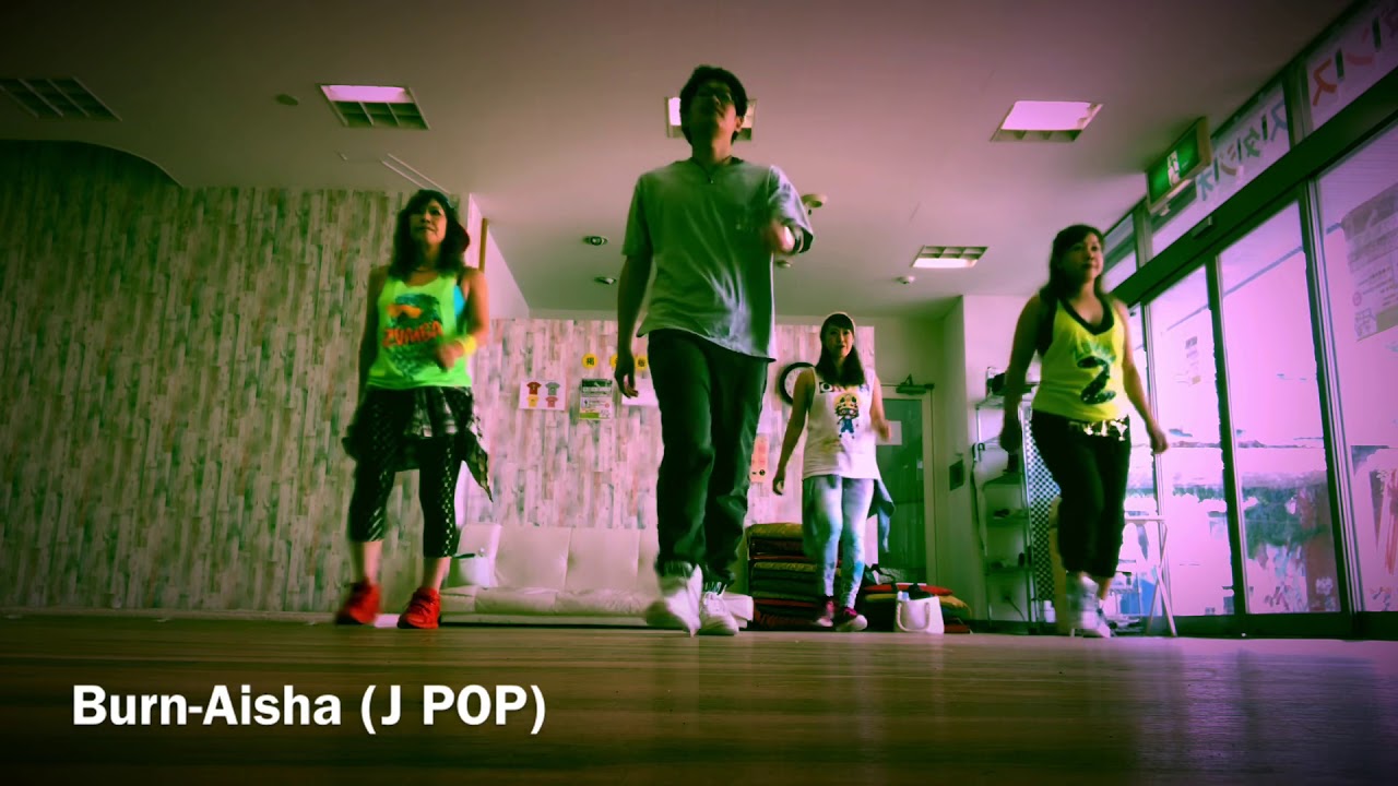 Burn / Aisha J POP easy dance exercise mm65 megamix65 - YouTube