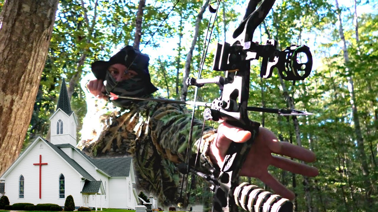 Hunting the Backyard of a Church and This Happens! - YouTube