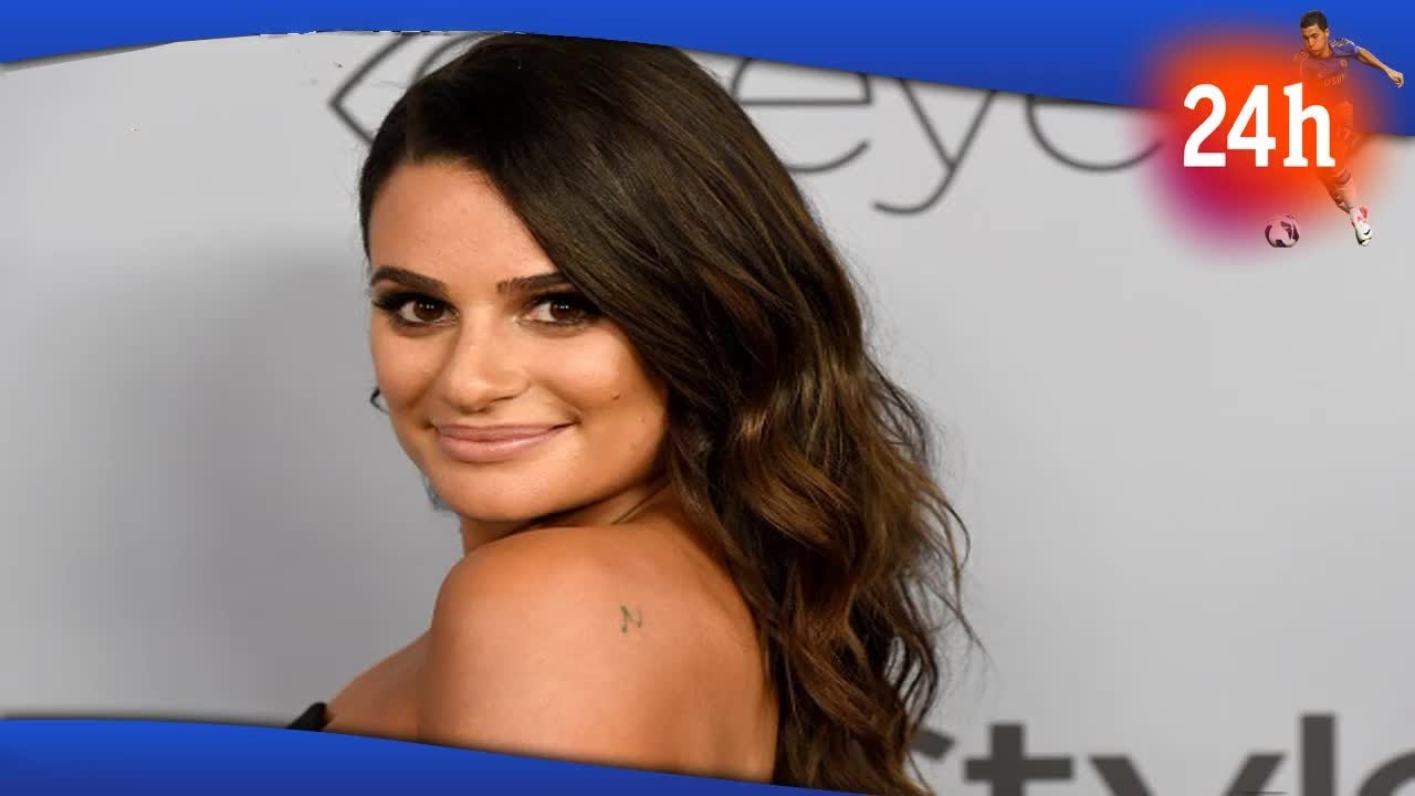 'Glee'-ster Lea Michele krijgt knoert van een verlovingsring - YouTube