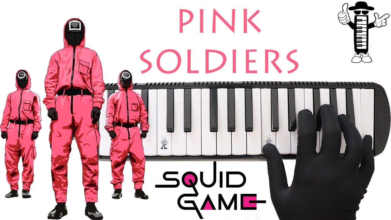 Squid Game / Pink Soldiers / Melodika Adam - YouTube