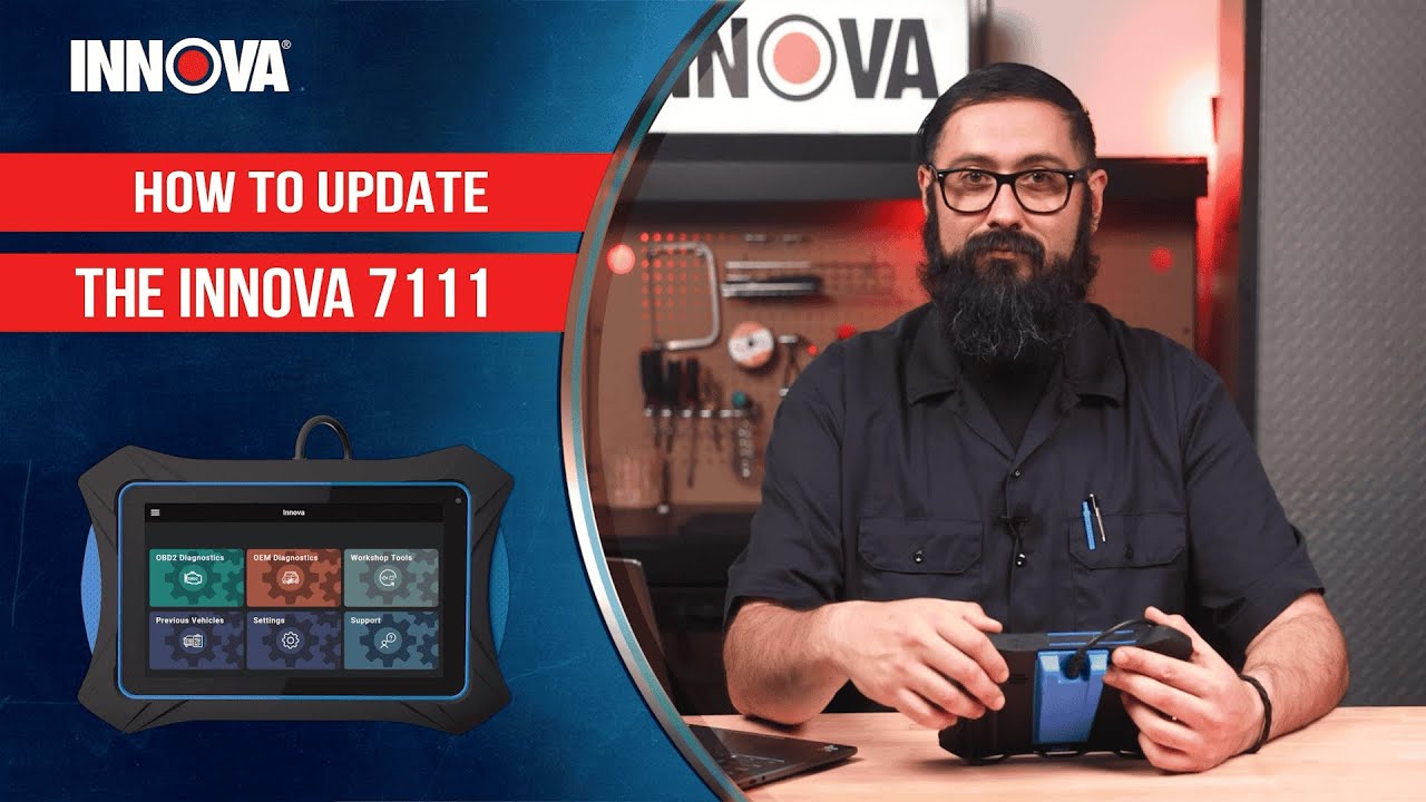 How to Update the INNOVA 7111 - YouTube
